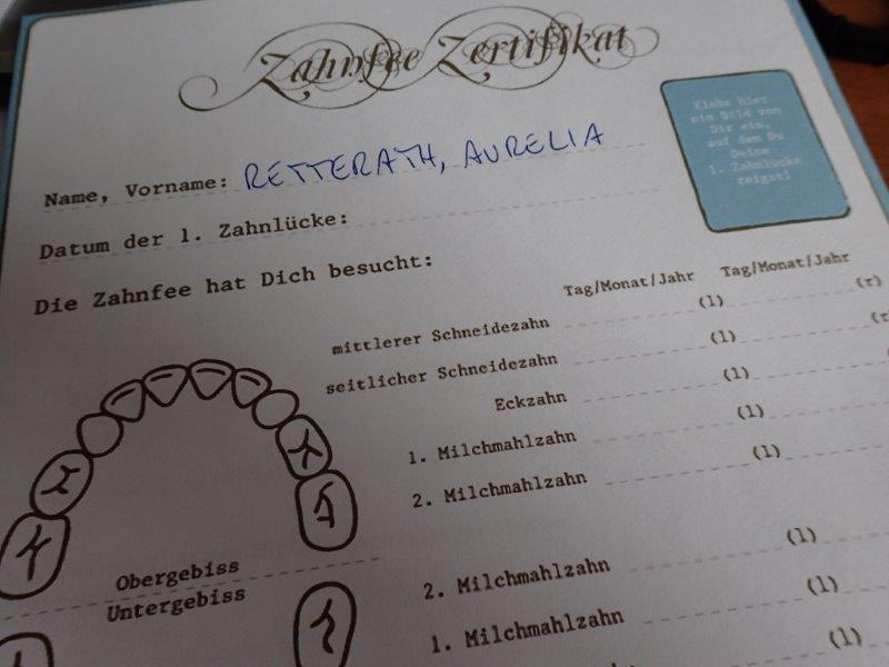 Besuch von der Zahnfee – Fernwehkinder